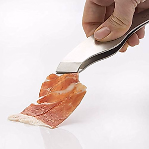 Ham Serrano Kit: Ham Stand Jamonprive with Non-slip Pads + Ham Carving Knife + Ham Cover Black + Ham Tongs