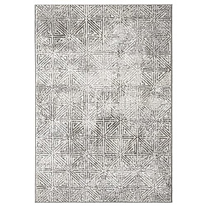 LUXE WEAVERS Florance Collection 86328 Vizon 8x10 Modern Geometric Area Rug