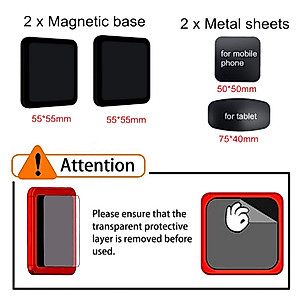 AiTrust iPad Wall Mount Stand, Tablet Mount with Magnetic Base, Support for Tablets with Magnet, Kindle/IPad Pro, Galaxy Tab/Note