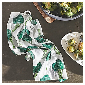 TORVFLY Dish Towel, Patterned/Green, 12x16