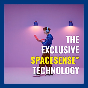 WiZ 65W BR30 Color LED Smart Bulb - Pack of 6 - E26- Indoor - Connects to Your Existing Wi-Fi - Control with Voice or App + Activate with Motion - Matter Compatible