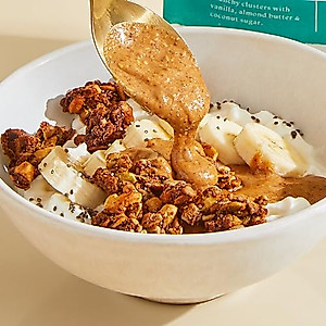 Purely Elizabeth, Vanilla Almond Butter, Keto Granola with MCT Oil, Grain-Free (3 Ct, 8oz Bags)
