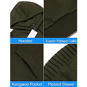 COOFANDY Men Outfits 2 Piece Fashion Tracksuit Lightweight Sweatsuit Sets Slim Fit Jogging Athletic Suits