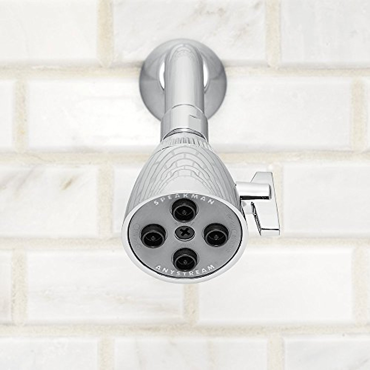 Speakman Z6000-YB-YC S-2253 Classic Anystream High Pressure Adjustable Shower Head, Polished Chrome, 2.5 GPM