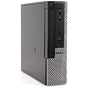 Dell OptiPlex 9020 Ultra Small Space Saving PC Desktop Computer, Intel Quad Core i5, 8GB RAM, 512GB SSD, Windows 10 Pro, New 16GB Flash Drive, Wireless Keyboard & Mouse, DVD, WiFi (Renewed)