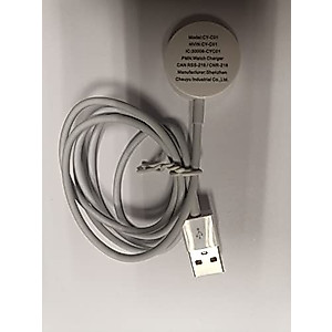 Watch Charging Charger Cable [MFi Certified] Compatible with Apple iWatch Series 7 6 SE 5 4 3 2 1 (38mm 40mm 41mm 42mm 44mm 45mm) - 3.9FT- White