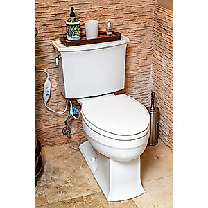 Toastie Tush Innovative Elongated Toilet Seat Warmer | Easy to Install, Easy to Clean, Heated Toilet Seat Elongated | Waterproof Warm Toilet Seat | Electric Elongated Toilet Seat Cover Heater