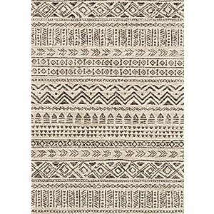 Loloi Emory Stone/Graphite 5'-3" x 7'-7" Area Rug