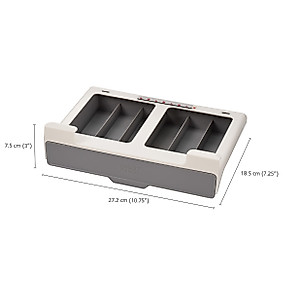 Joseph Joseph CupboardStore: Under-Shelf Space-Saving Coffee Pod Drawer - Holds 30 Nespresso Original-Style Capsules