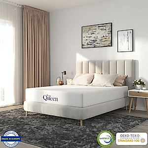 NapQueen 6 Inch Twin Size Mattress, Bamboo Charcoal Memory Foam Mattress, Bed in a Box