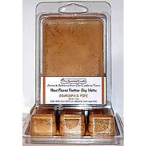 2 Pack Scented Soy Wax Melts - Grandpa's Pipe by The Scented Castle