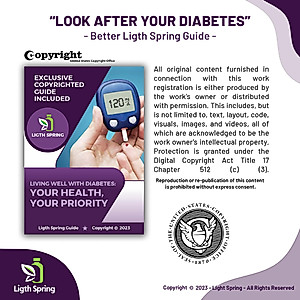 Relion Premier Blood Glucose Test Strips 50ct (3 Pack) Bundle with Exclusive Better Ligth&Spring Guide Living Well with Diabetes - (4 Items)