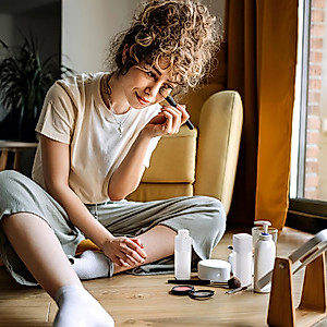 Beaupretty 3pcs Lotion Dispenser With Pump Reusable Vacuum Bottles Frosted Airless Pump Jar Reusable Square Cosmetic Liquid Holders