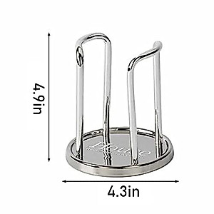 MLAFE Paper Cup Dispenser, Dixie Cup Holder, Cup Dispenser, Bar, Coffee Table Cup Holder, Mouthwash Cup Organizer, Suitable for Bathroom, Kitchen, Just Put The Counter (White)