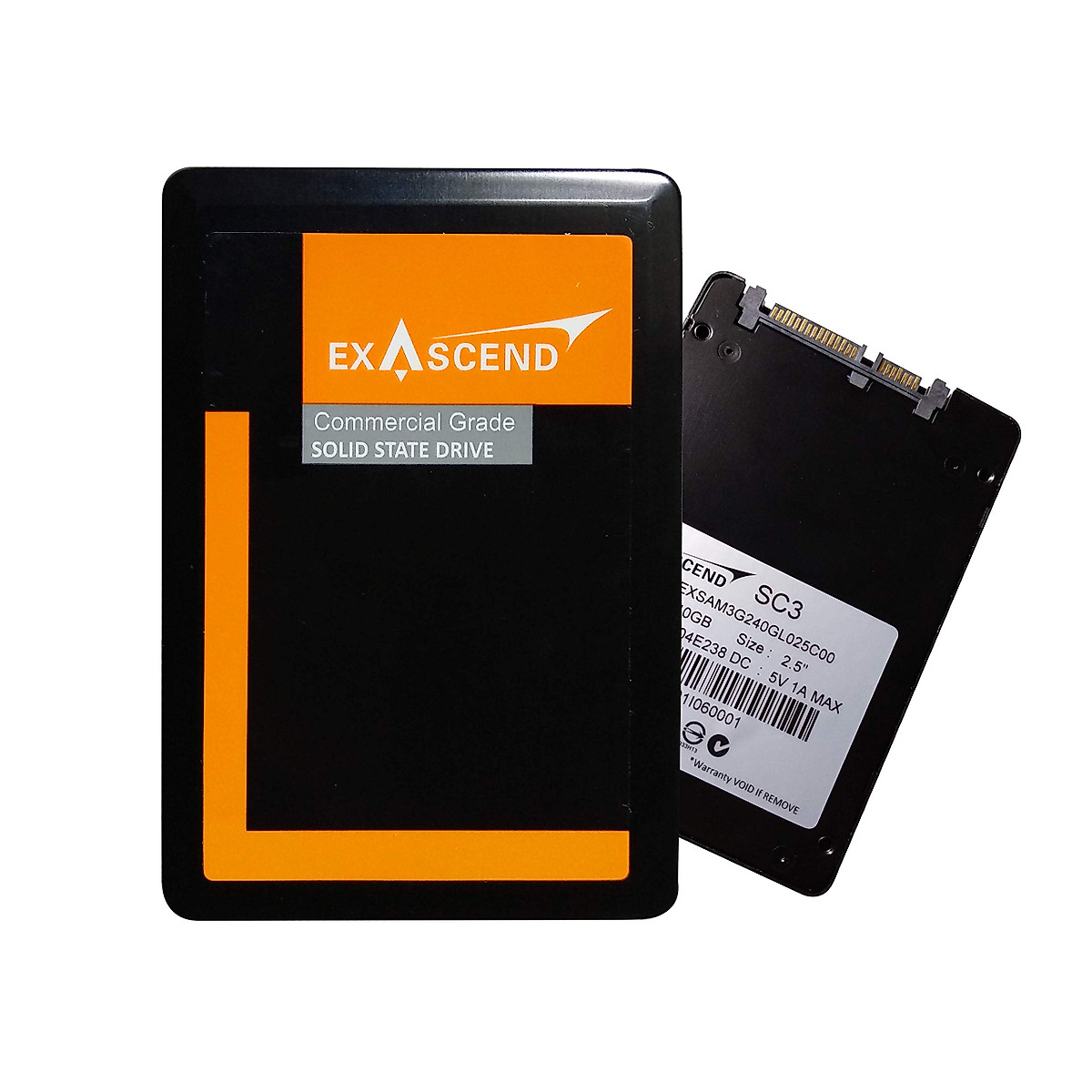 Exascend EXSC3 2TB 2.5 Inch SATA III 6Gb/s 3D NAND High Performance Internal SSD