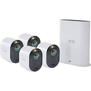 Arlo Ultra 4K Wire-Free HDR Security Cameras Surveillance / 4-Camera