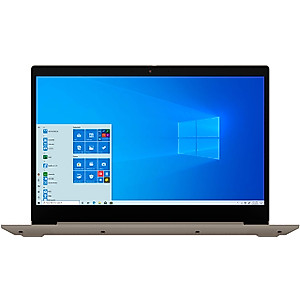 Lenovo 2020 Newest IdeaPad 3 15" HD Touch Screen Laptop, Intel 10th Gen Dual-Core i3-1005G1 CPU, 8GB DDR4 RAM, 256GB PCI-e SSD, Webcam, WiFi 5, Bluetooth, Windows 10 S - Almond