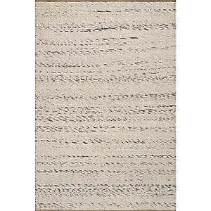 Rugs USA X Frenshe Interiors by Ashley Tisdale Hamptons Marled Tasseled Area Rug, 5x8, Ivory