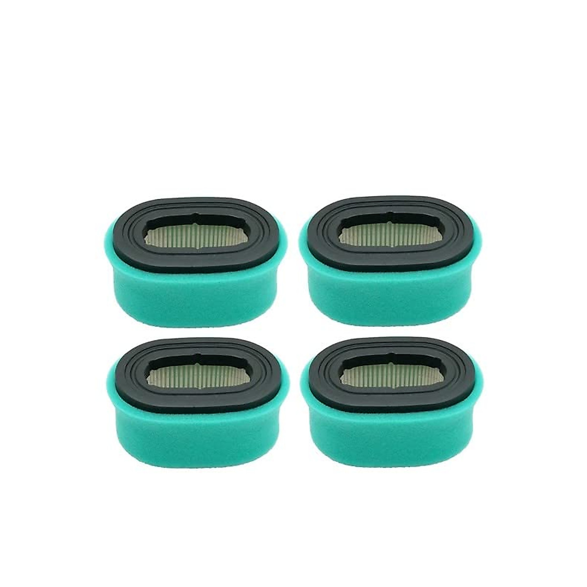 MOWFILL 4 Pack 497725 Air Filter With 273185 Pre Filter Replace for BS 5055K 4197 497725 497725S 5055 494586