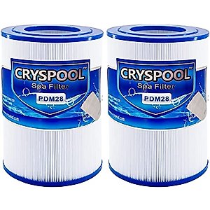 Cryspool Hot Tub Filter(not Oval) Replacement for Spa Filter Aqua Crest PDM28 461273, Dream Maker, 2 Pack