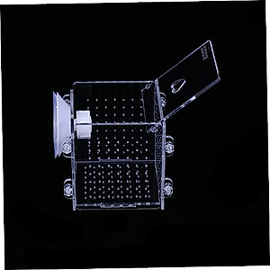 2 Pcs Fish Acrylic Incubator Baby Fish Incubator Fish Tank Tool Fish Hatchery Cage Aquatic Pet Supplies