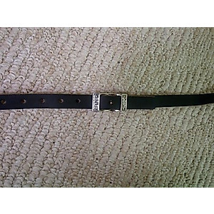Fender Standard Vintage Guitar Strap, Black Leather