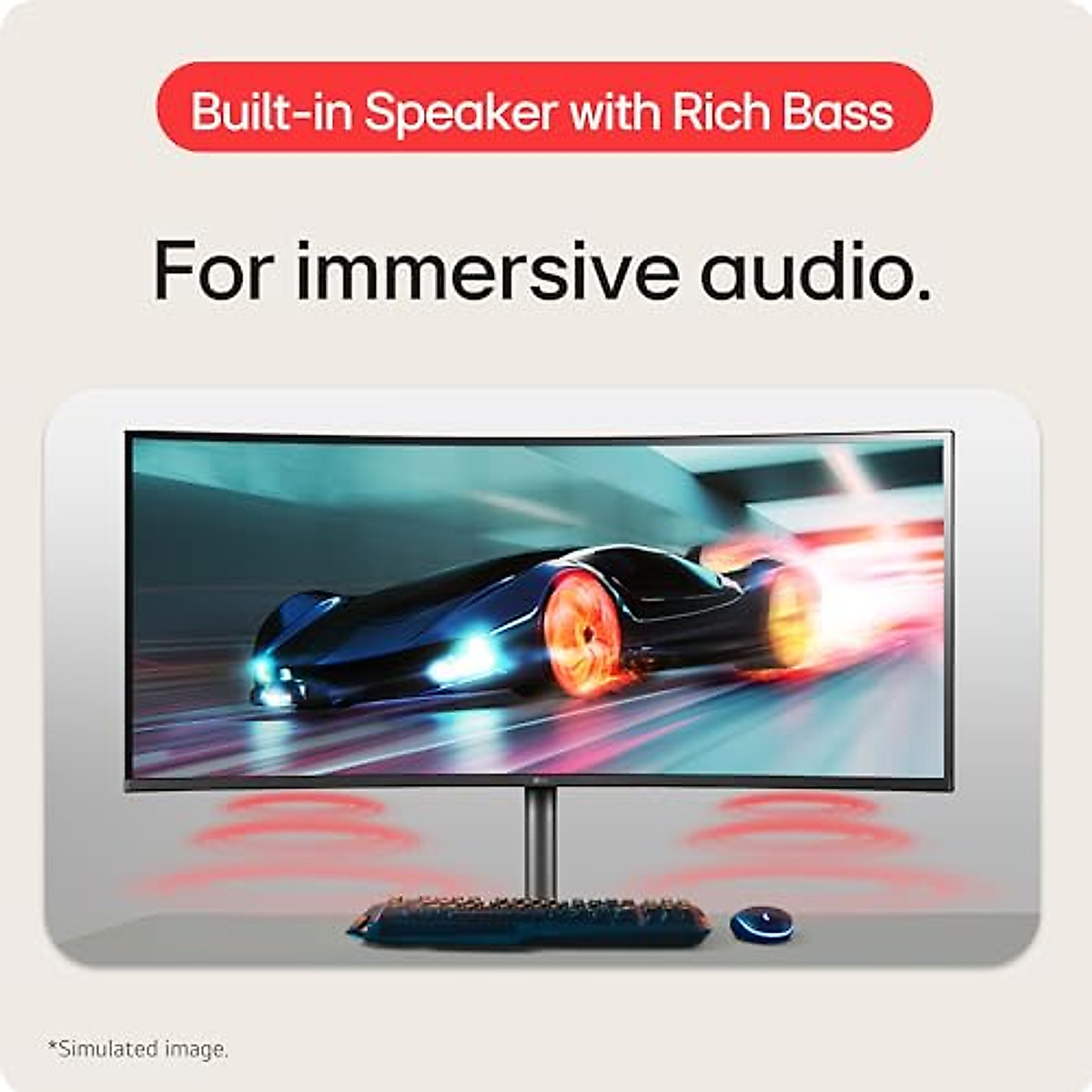 LG (32SQ780S) - 32-Inch 4K UHD(3840x2160) Display, Ergo Stand, webOS Smart Monitor, ThinQ Home, Magic Remote, USB Type-C™, 2x5W Stereo Speakers, AirPlay 2, Screen Share, Bluetooth,White