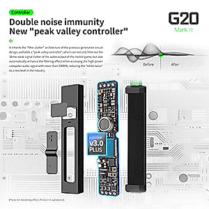 XuanGui G20 Wired Earbuds with Microphone, in-Ear Headphones Stereo Bass,Noise Isolating Ear Buds, 3.5mm Memory Foam Headset, Compatible with iPhone/Android/Computer/Laptops…