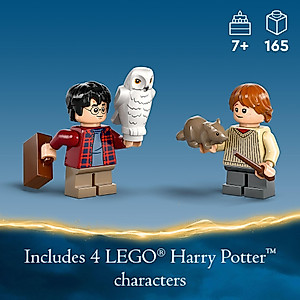 LEGO Harry Potter Flying Ford Anglia, Buildable Car Toy with 2 Minifigures for Role Play, Fantasy Playset for Kids, Harry Potter Car, Gift for Boys, Girls and Any Fan Ages 7 and Up, 76424