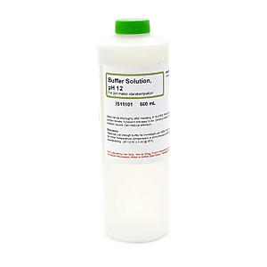 ALDON Innovating Science Clear 12.00 pH Standard Buffer Solution, 500mL - The Curated Chemical Collection