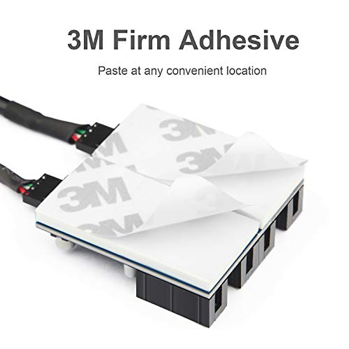 Kowlone Motherboard 9 Pin USB Header Splitter, Male 1 to 4 Female Extension Splitter Cable Desktop Card 9-Pin USB 2.0 HUB Connector Adapter Port Multiplier