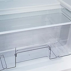 Frigidaire EFR753-Red, 2 Door Apartment Size Refrigerator with Freezer, 7.5 cu ft, Retro, Red