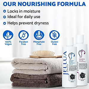 Jellua Squidink Active Shampoo and Repair Treatment Cream 8.0 Oz Duo