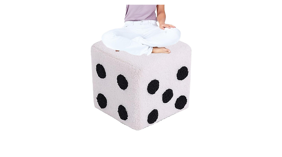 Huvqianu Dice Chair: Fun & Unique Stool for Kids