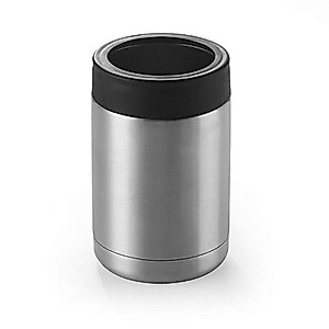 Gteller 12 oz Tumbler, Double Wall Stainless Steel Insulated Can Cooler, Beer Bottle Holder