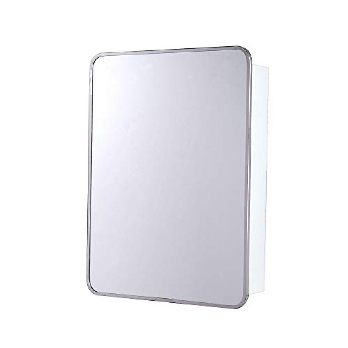 Ketcham 105RSWT-LH - Surface Mounted Round Corner Series Medicine Cabinet Left Hand Hinge, 16" x 22"
