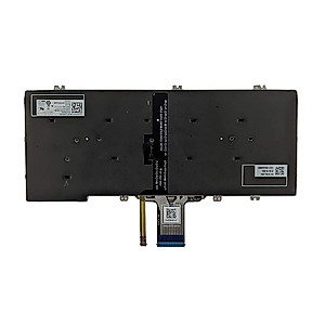Replacement Keyboard for Dell Latitude 5290 7280 7290 7390 5280 5288 5289 7389 US Layout with Backlit US Layout P/N: PK131S51B00 V160325BS