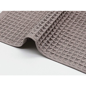 GQZLUCK 100% Natural Cotton Dish Towels Classic Waffle Weave Dish Cloths, Soft Ultra Absorbent Bath Hand FaceTowel, Fast Drying Lightweight Washcloth, Set of 6 (Dark Grey)