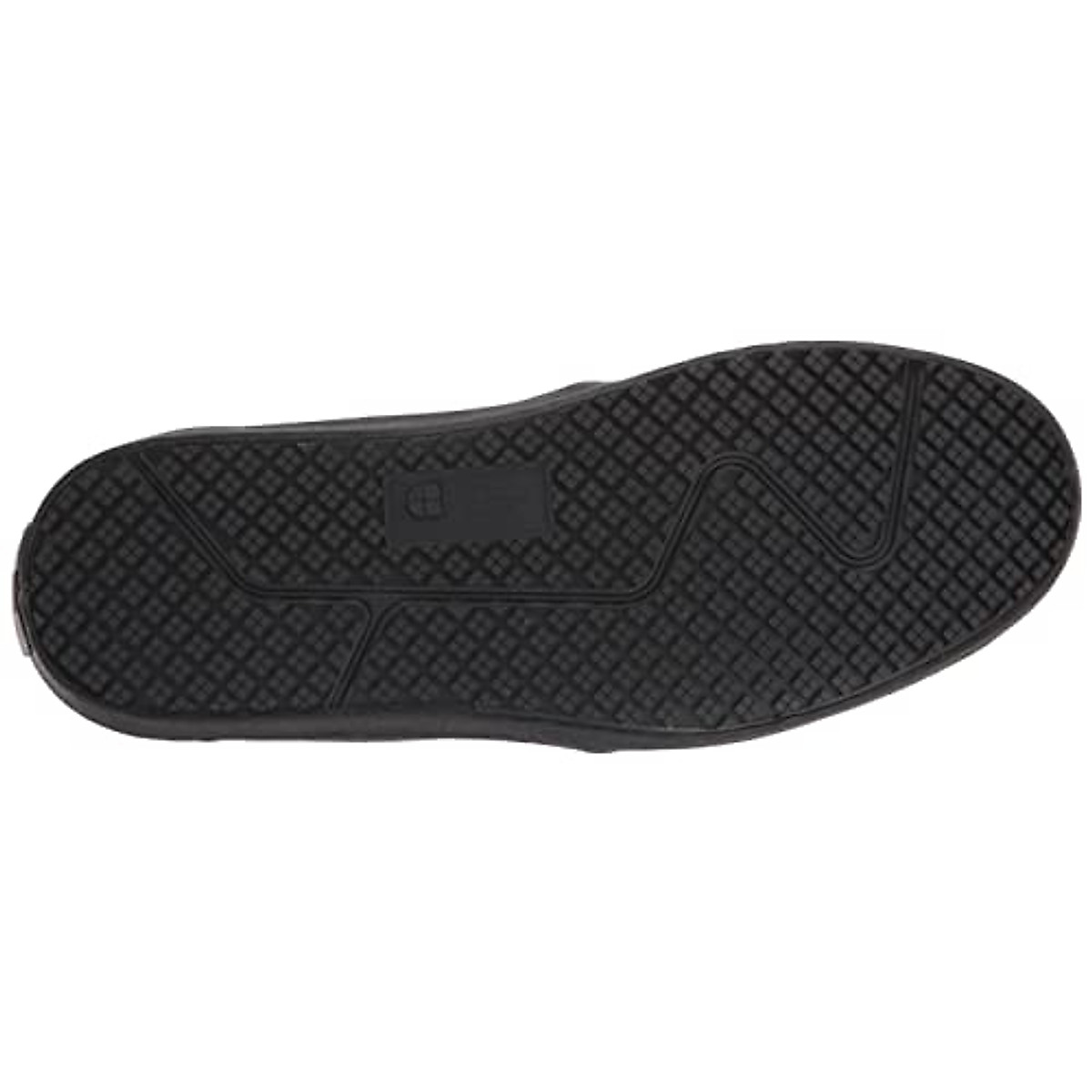 Shoes for Crews Merlin, Men's, Women's, Unisex Slip Resistant Food Service Work Sneakers, Canvas, Black, Men's Size 13/ Women's Size 14.5