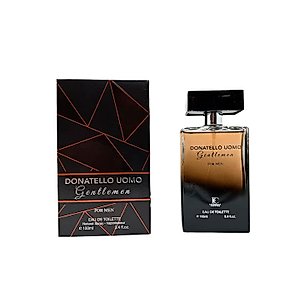Tokuyo Cologne for Men Donatello UOMO Gentleman Natural Spray Masculine Scent Wonderful Fragrance Gift Eau De Parfum for Daily Use, 100 ml