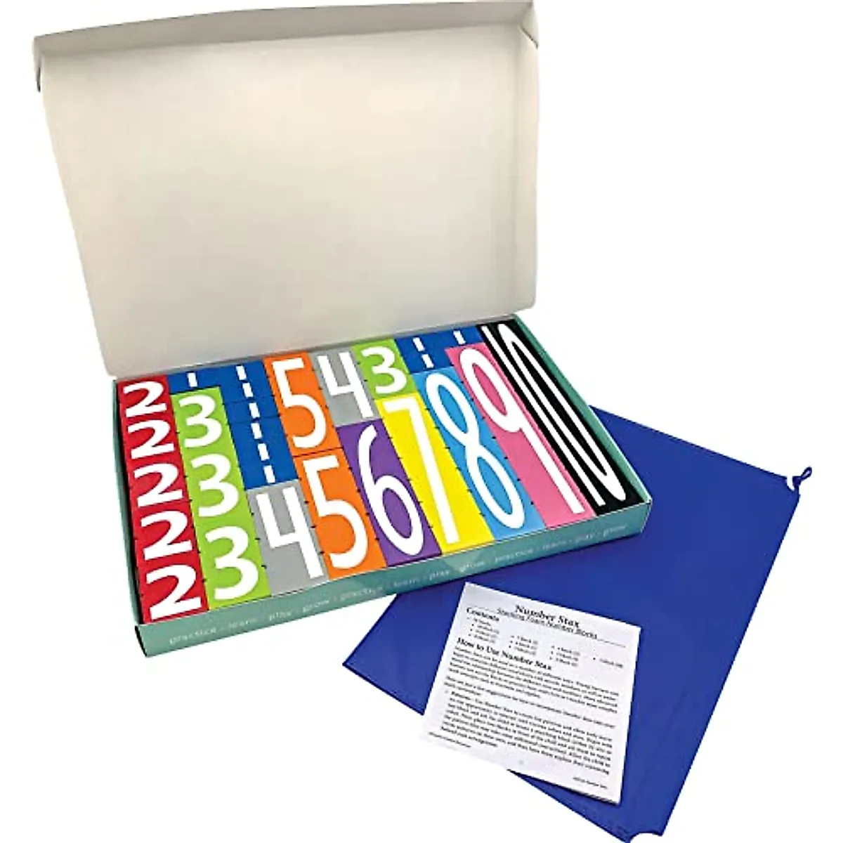 Teacher Created Resources Number STAX - Stacking Foam Number Blocks (TCR20123)