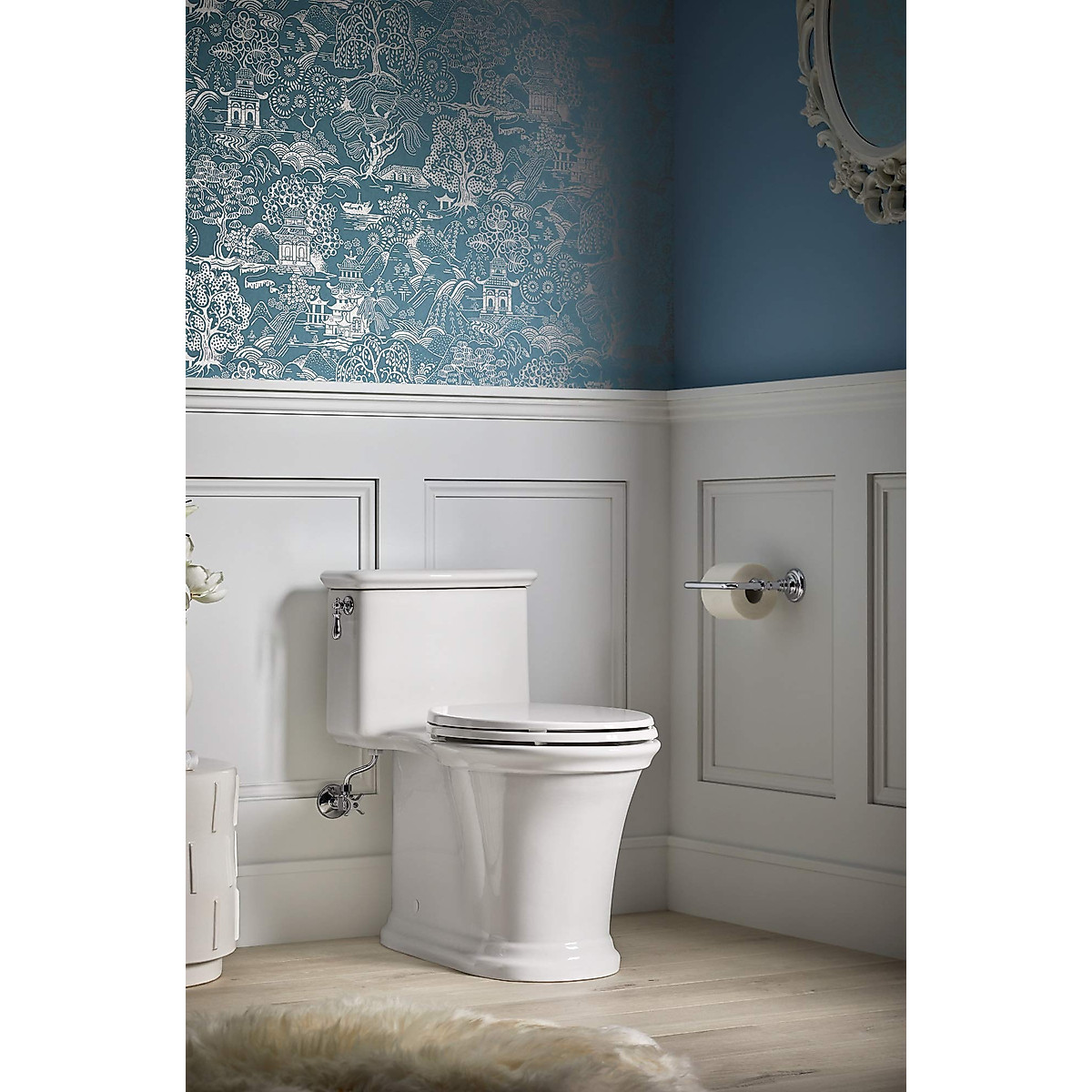 KOHLER Harken One-piece Compact Elongated 1.28 Gpf Toilet