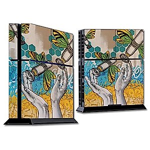 MightySkins Skin Compatible with Sony PS4 Console - Capture | Protective, Durable, and Unique Vinyl Decal wrap Cover | Easy to Apply, Remove, and Change Styles | Made in The USA