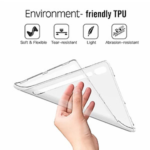 Zeking for Samsung Galaxy Tab S8 Ultra Case, Anti-Scratch Ultra Slim Thin TPU Rubber Soft Skin Silicone Premium Protective Case for Galaxy Tab S8 Ultra 14.6" (SM-X900/ X906)