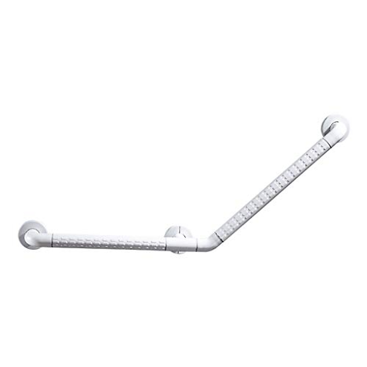 CRODY Bath Wall Attachment Handrails Grab Bar Rails Grab Bar, Wall Mounted Towel Rack, Safety Non Slip Handle L-Shaped Design 135 Degree/30 * 30Cm
