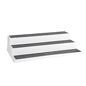 Copco Cupboard Organiser, 38 x 22.5 x 8.5 cm, White/Grey