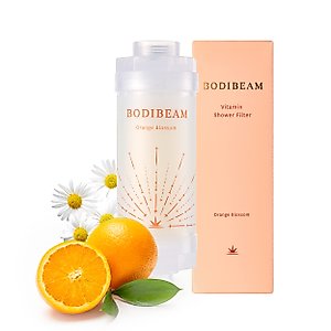 Bodibeam Vitamin C Shower Head Filter, Aromatherapy Shower Infusers, Shower Water Softener, Filtered Shower Water for Healthy Skin and Hair, Stocking Stuffers for Women