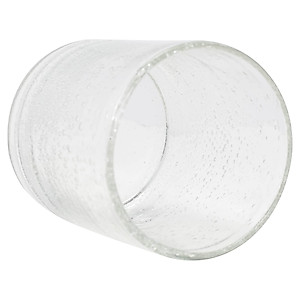 Tag True Living Classic Clear Bubble 15 ounce Cocktail Glass Set of 6, Old Fashioned