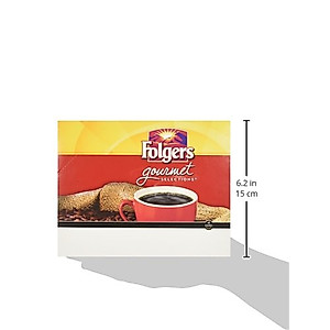 Folgers Gourmet Selections K-Cup Single Cup for Keurig Brewers, Caramel Drizzle, 24 Count