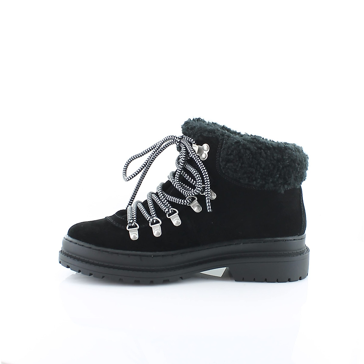 Splendid Women's Yvette Hiking Boot, Black, 9.5